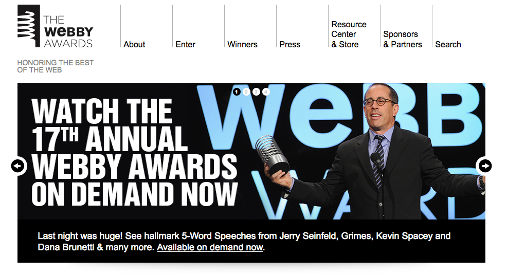 The Webby Awards | Top Interactive Agencies
