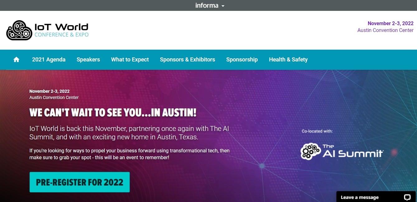 IoT World | Top Interactive Agencies